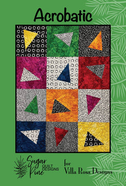 Acrobatic Quilt Pattern by Sugar Pine Quilt Designs 609670632247 (PDF ...