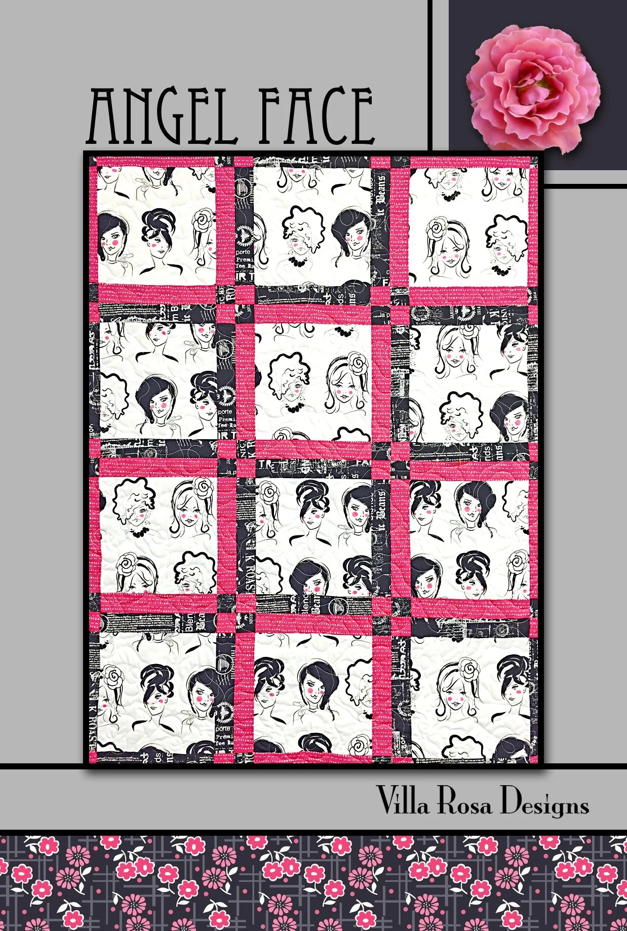 Angel Face Quilt Pattern by Villa Rosa Designs – Finished Quilt 38 x 5 ...