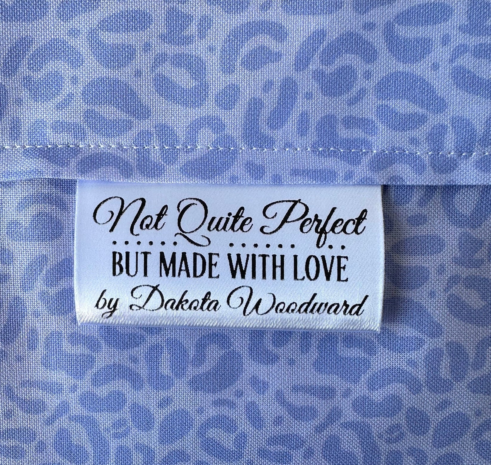 Not Quite Perfect, but Made With Love. Satin Labels and Tags – Jammin ...