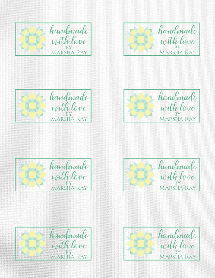 Quilt Block Quilt Labels – Jammin Threads